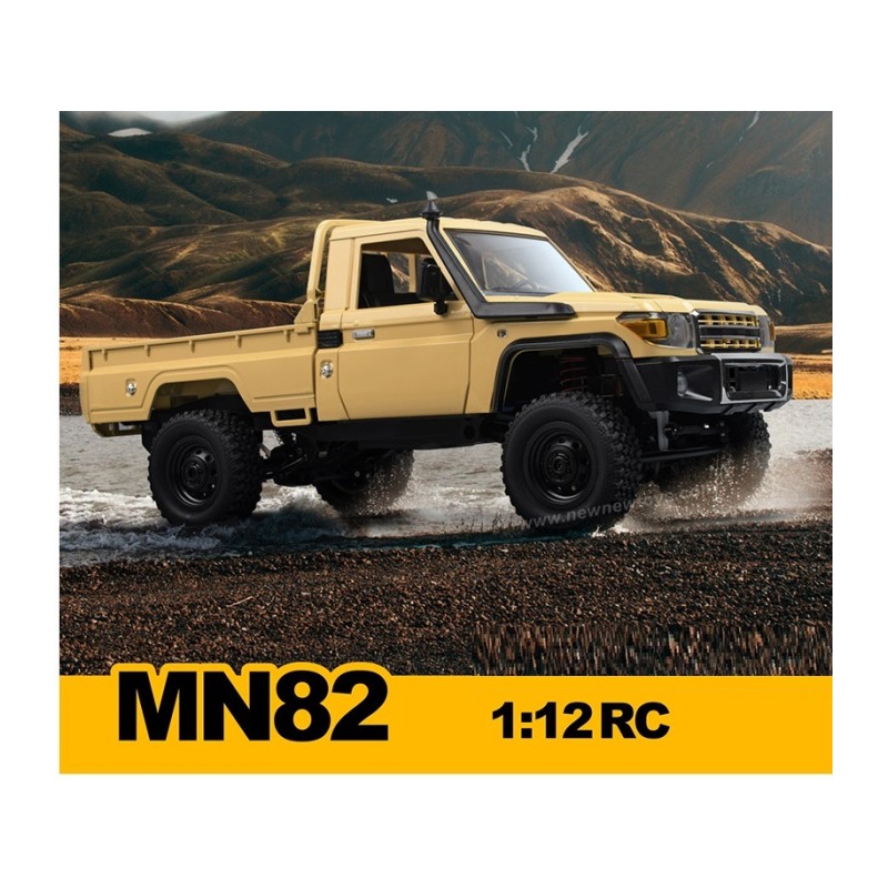 MN Model MN-82 RC Car, 1/12 5.4G 4WD RC Crawler